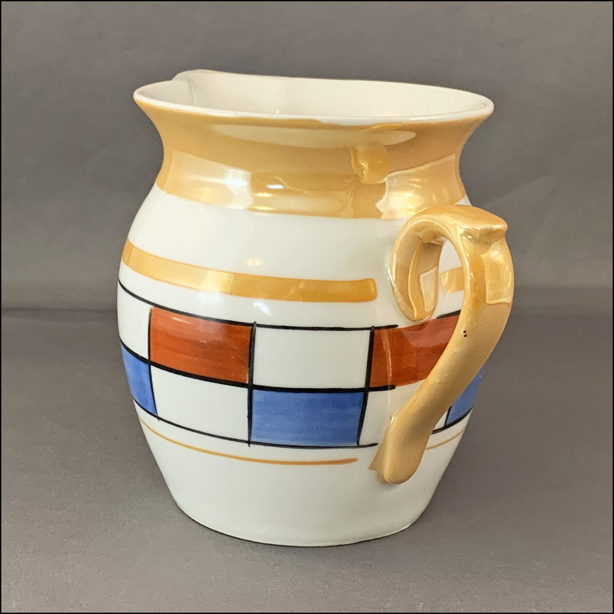 Vintage Lusterware Czechoslovakia Pitcher - Etsy