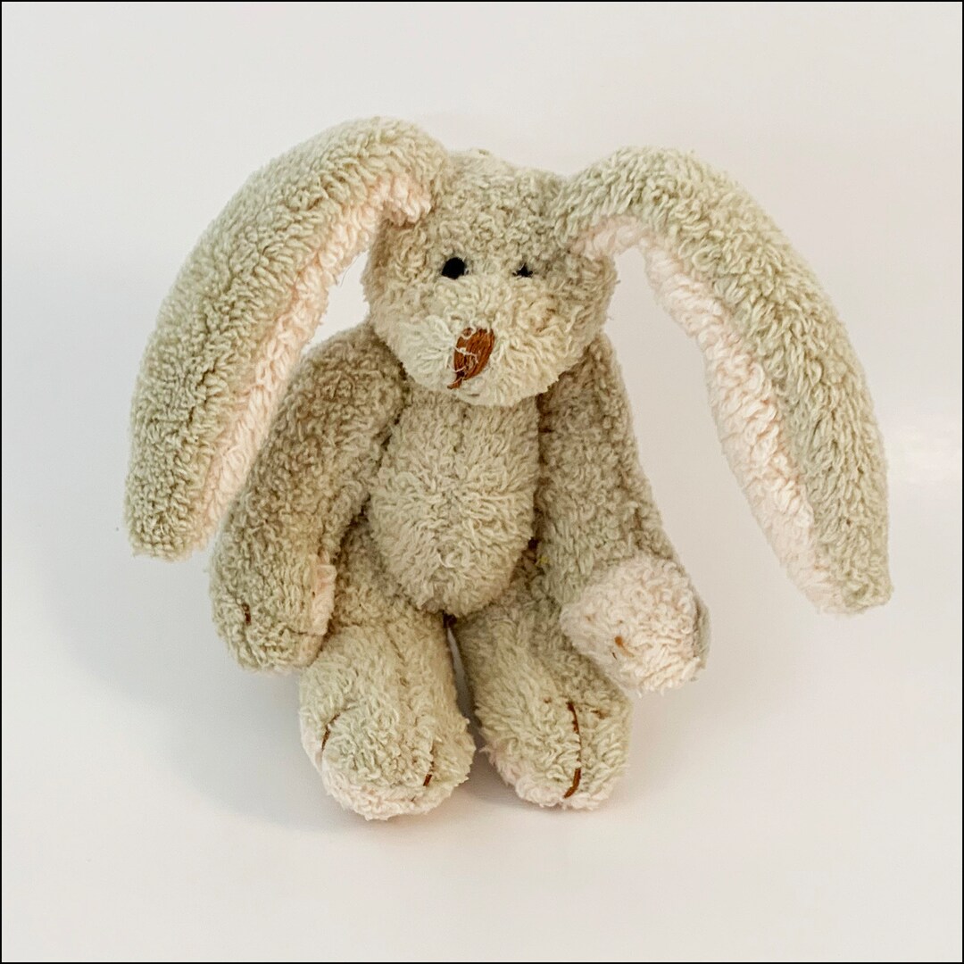 Vintage Miniature Jointed Bunny Rabbit 3" - Etsy