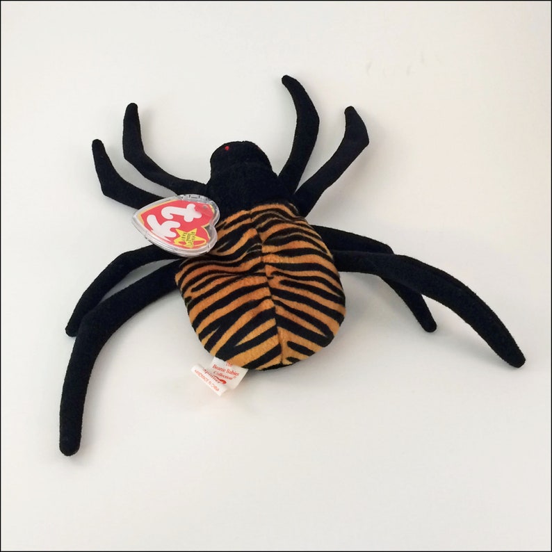 Vintage Ty Beanie Baby Spinner the Spider - Etsy