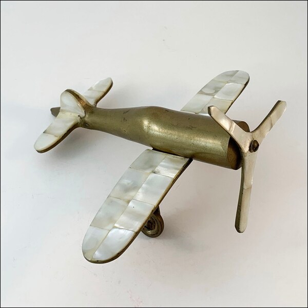 Brass Airplane Vintage - Etsy