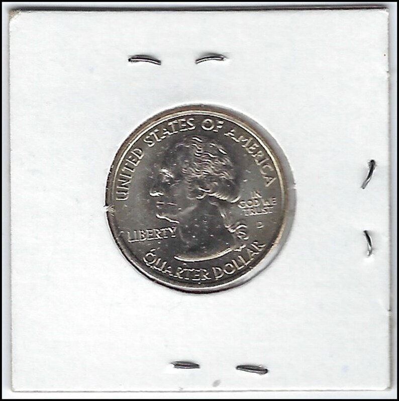 2001-D State Quarters Uncirculated 5 Pc - Etsy