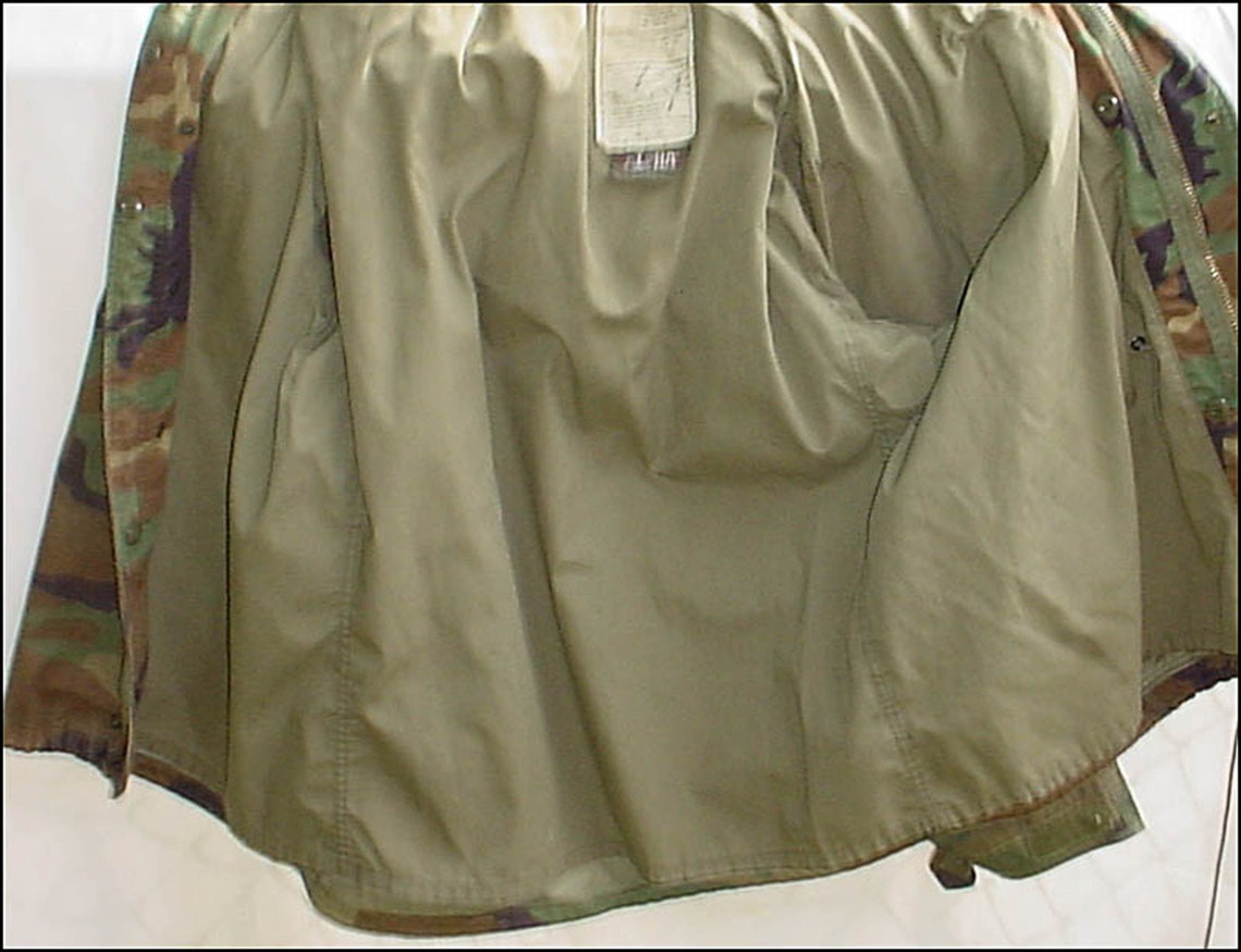 Vintage Camouflage Field Jacket Alpha Industries Large Regular | Etsy