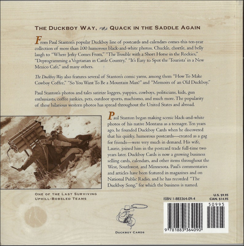 The Duckboy Way by Paul Stanton 1997 Softcover Edition | Etsy