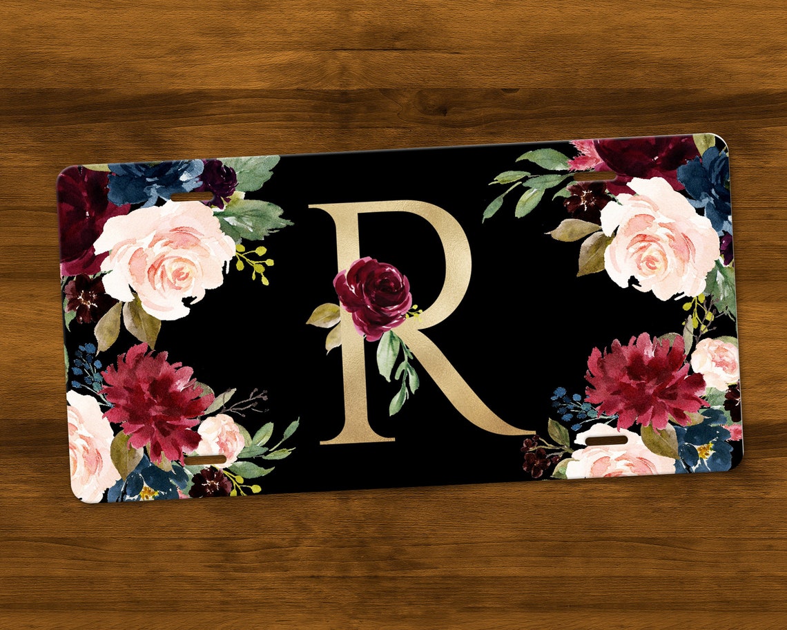 License Plate Frame Front License Plate Girly Car Accessory | Etsy