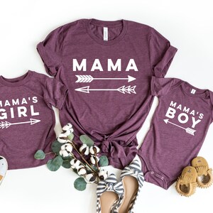 Mommy and me matching set mother and son matching mama's | Etsy