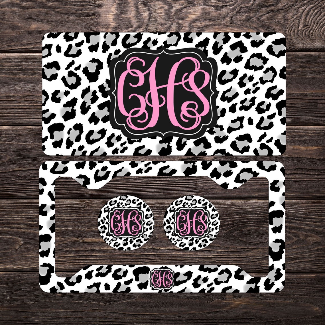Leopard Personalized License Plate Personalized Car Tag - Etsy