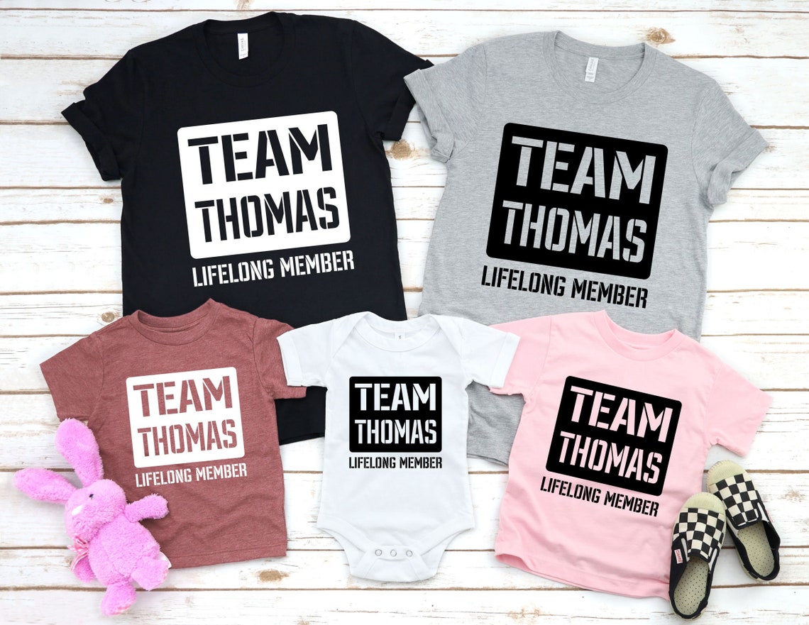 Custom Family Shirts Matching Family Shirts Personalized | Etsy