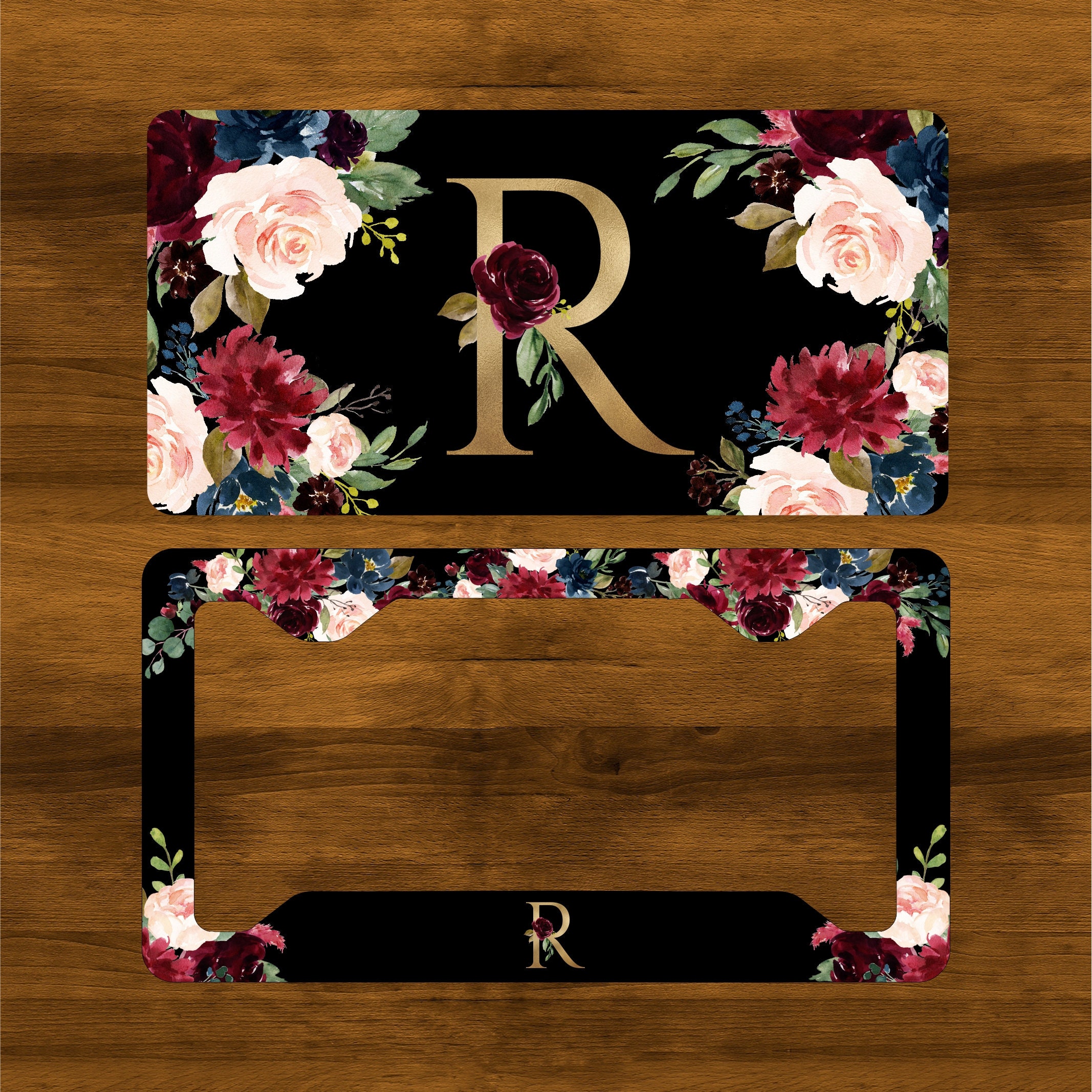 License Plate Frame Front License Plate Girly Car Accessory | Etsy