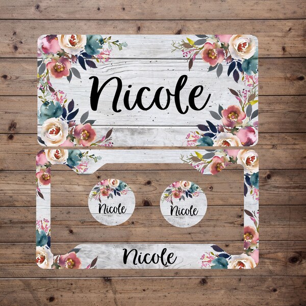 Personalized Car Tag - Etsy