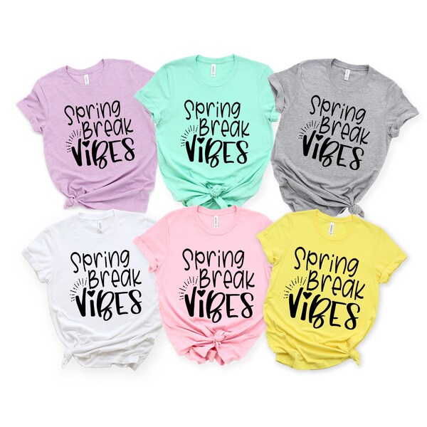 Spring Break Shirt - Etsy