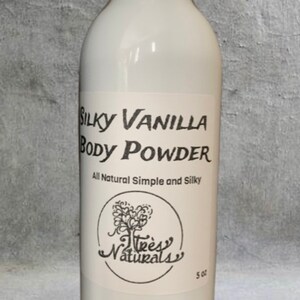 Body Powder. Comes in 4 Scents Happy Hemp, Total Hippie, Silky Vanilla ...