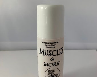 Muscle Rub Organic Ingredients & Essential Oils 1 Oz - Etsy