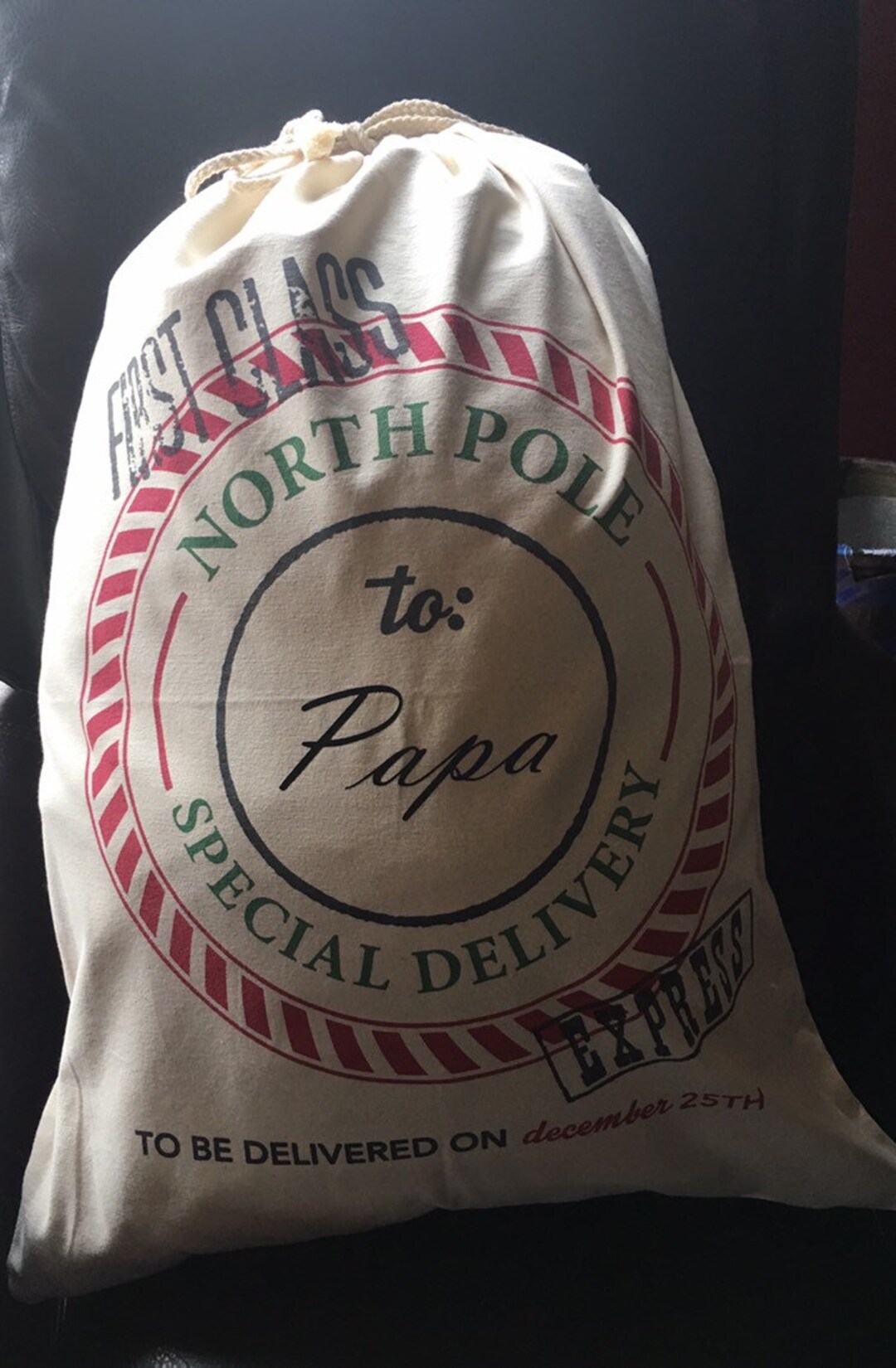 Canvas Gift Bags - Etsy