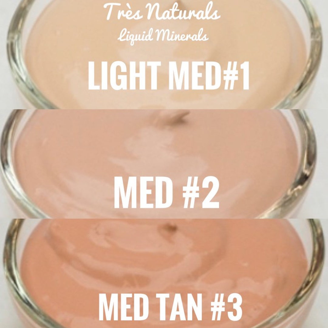 Natural Makeup Foundation Liquid Minerals - Etsy