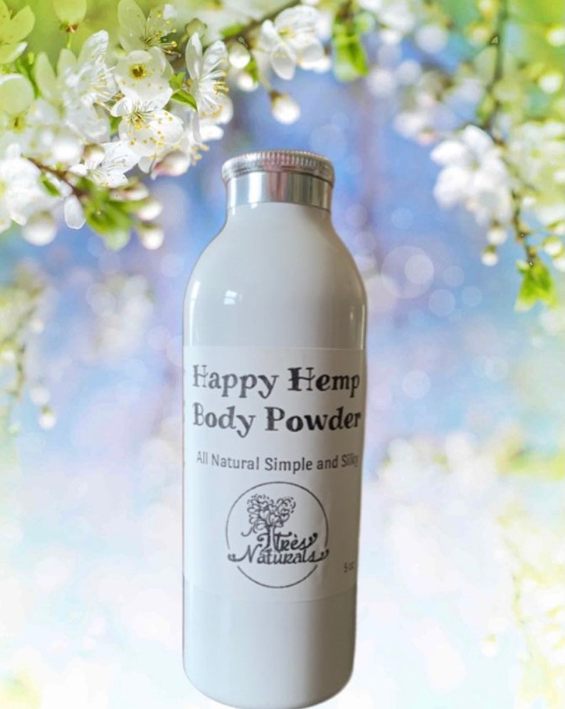 Body Powder. Comes in 4 Scents Happy Hemp Total Hippie | Etsy