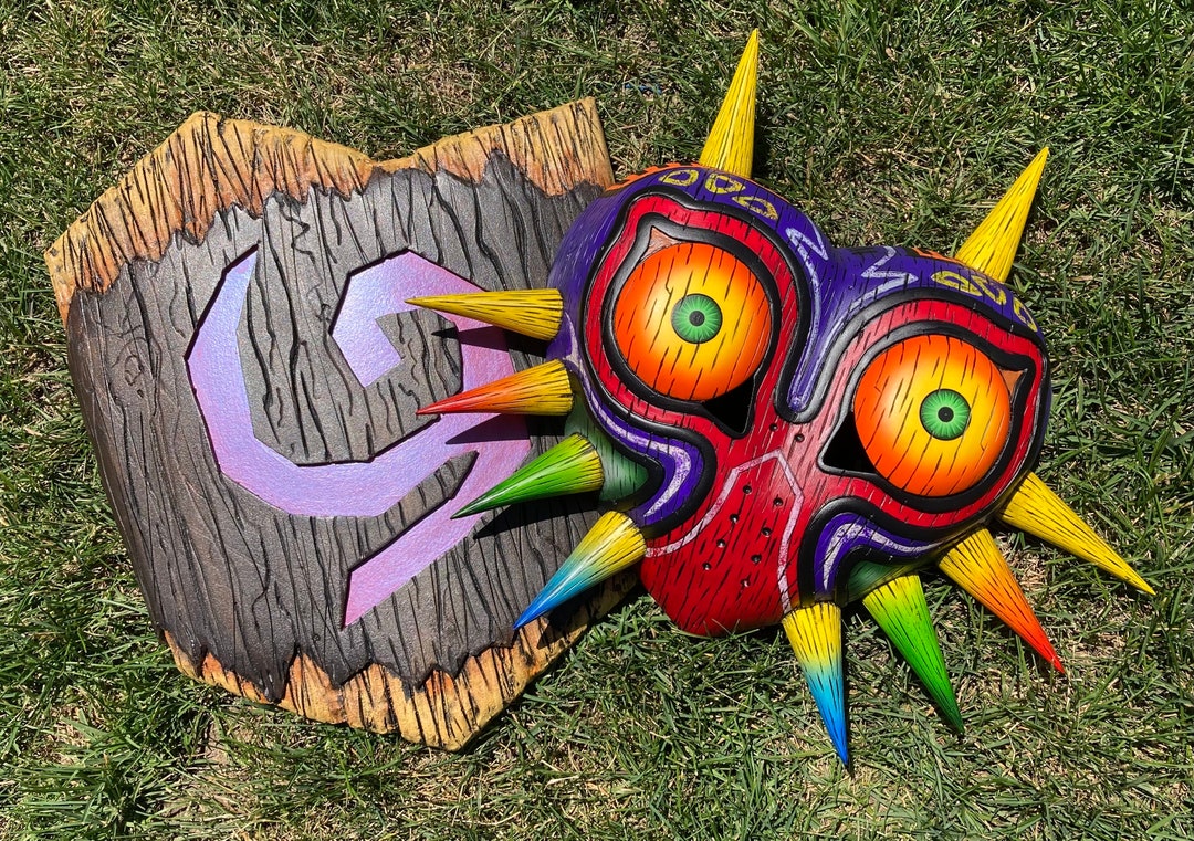Majoras Mask Replica/cosplay Mask fully Painted, Life Sized, and ...