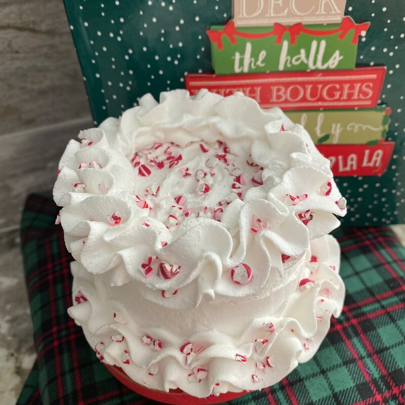 Fake Christmas Cake - Etsy