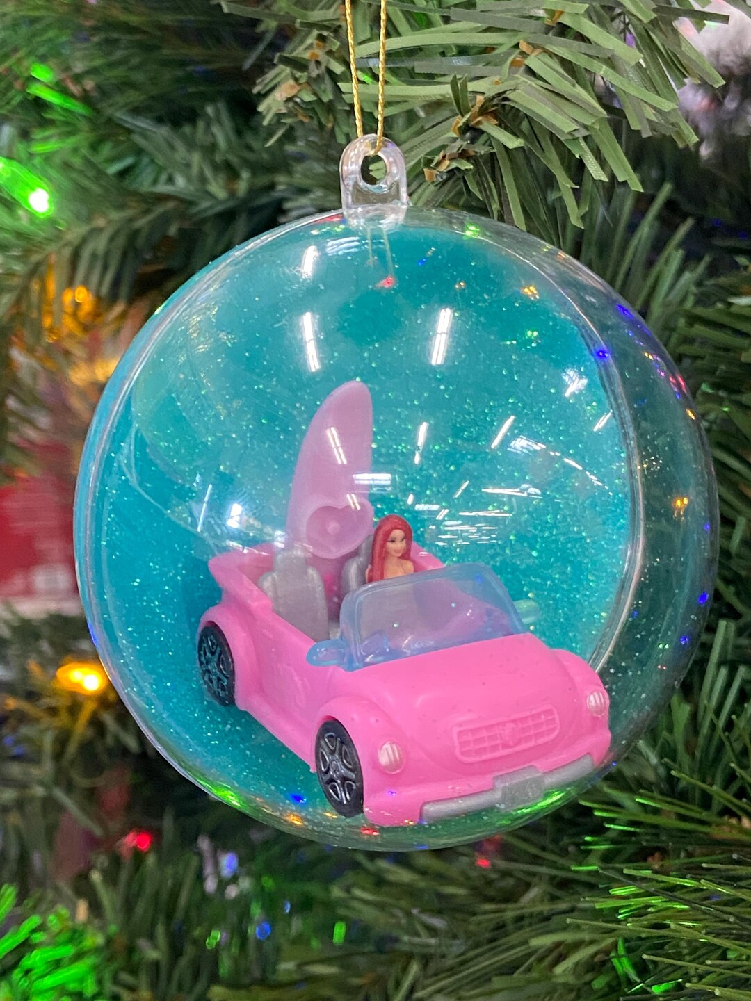 Barbie Inspired Limited Edition Holiday Ornament - Etsy