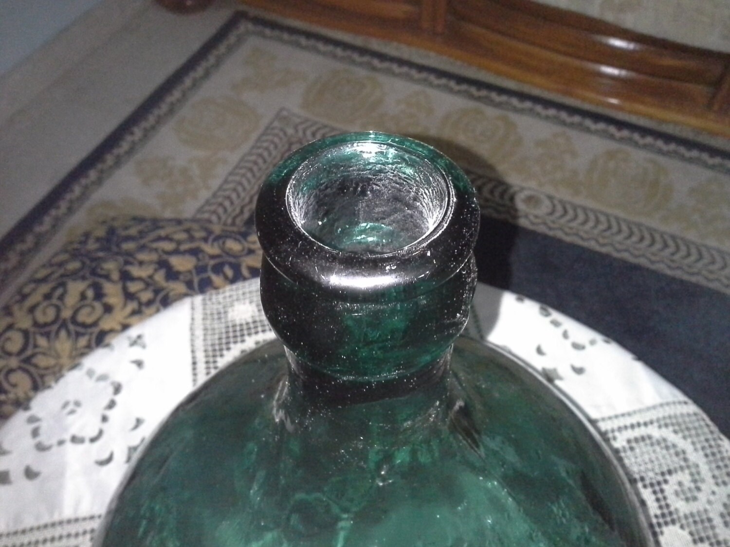 Antique Italian Glass Demijohn - Etsy