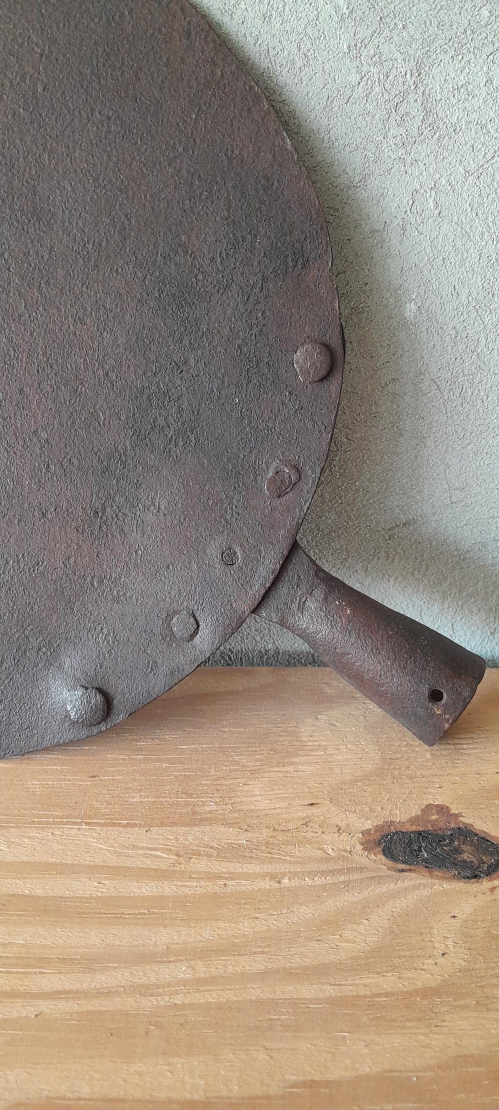 Old Wrought Iron Pizza Peel, Pizza Paddle, Tawa, Furnace Tool, Boho ...