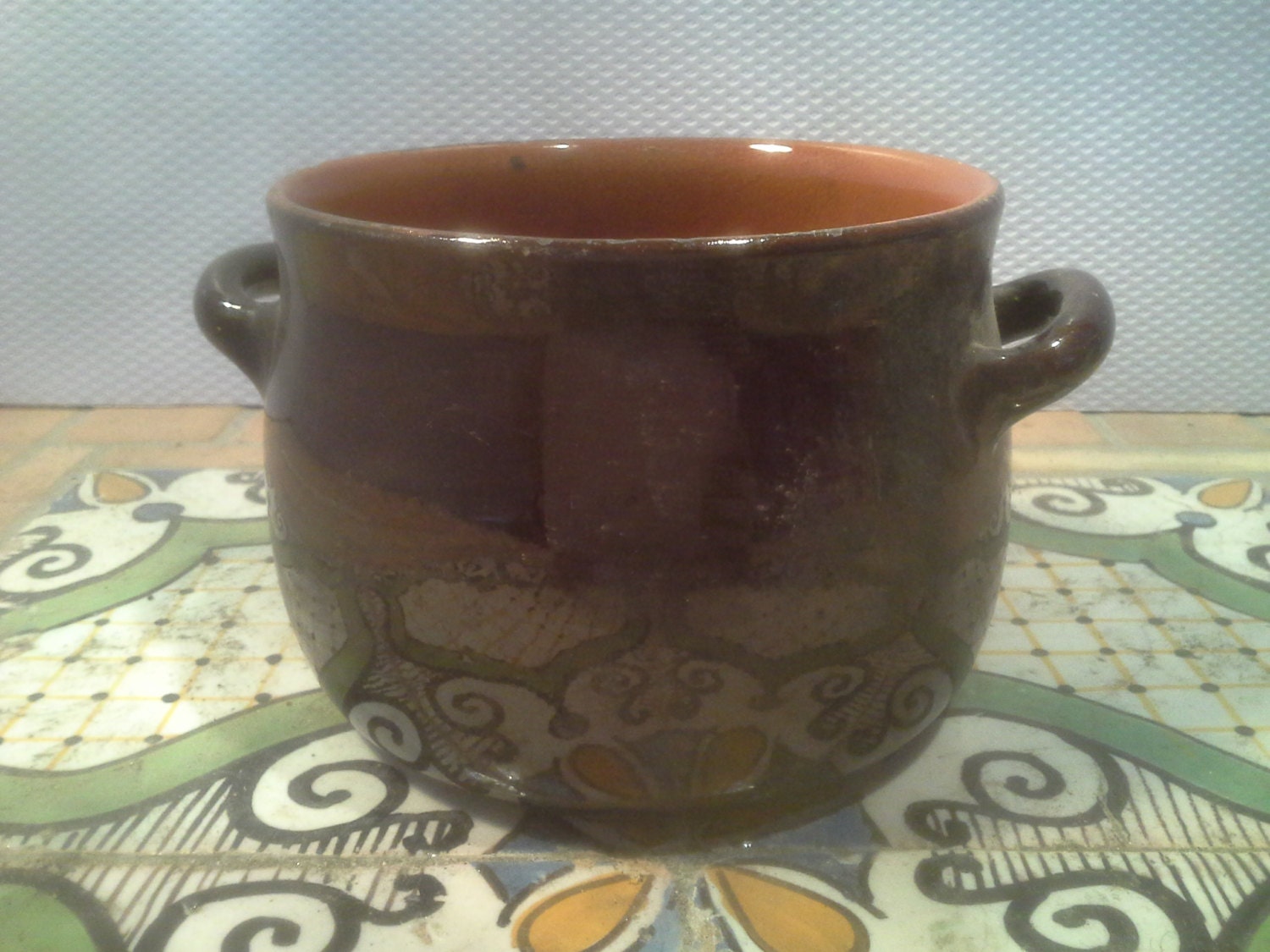 Rustic Italian Terracotta Cooking Pot With 2 Handle - Etsy