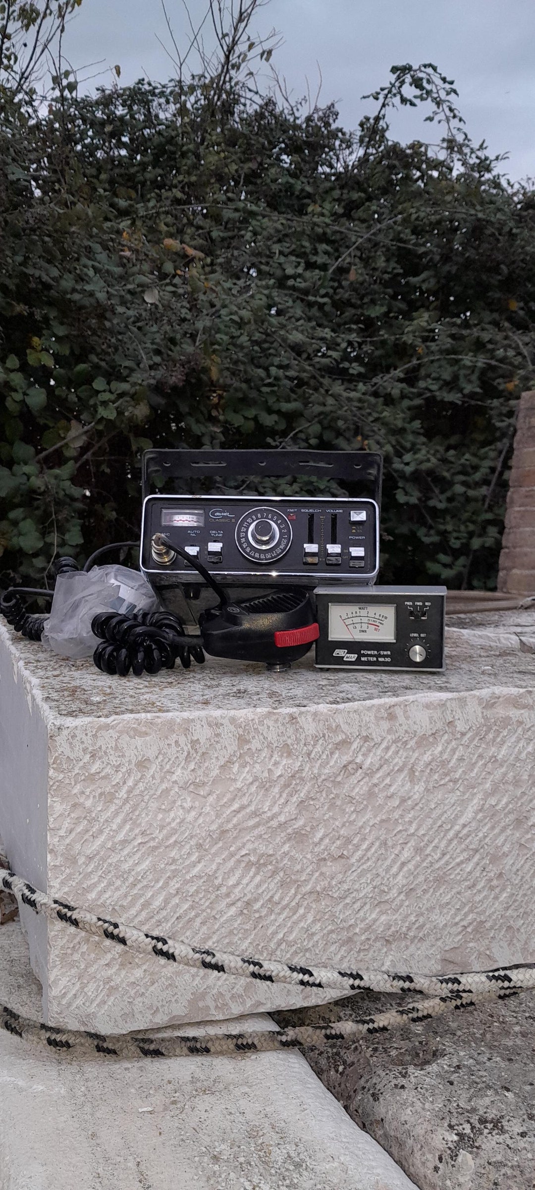 Vintage Transceiver Fanon Courier Classic III CB Radio Made in Japan 70 ...