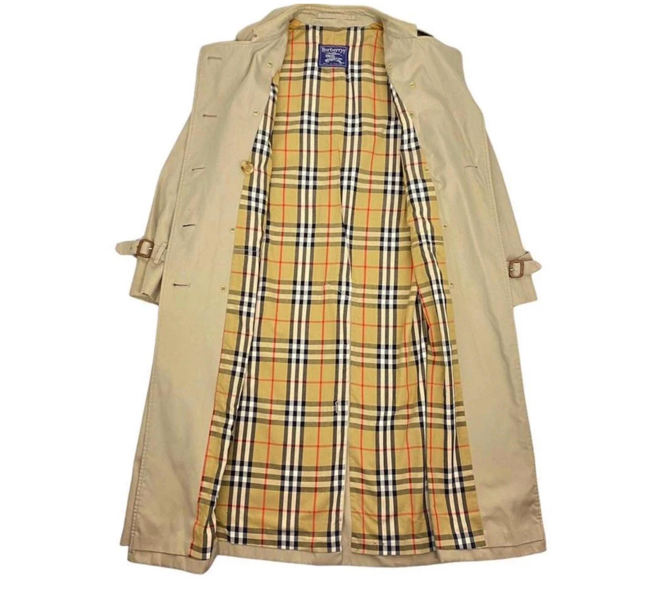 Burberry Burberrys Kensington Trench Coat UK Size 58 Chest 27 Length 48 Great Condition XL - Etsy