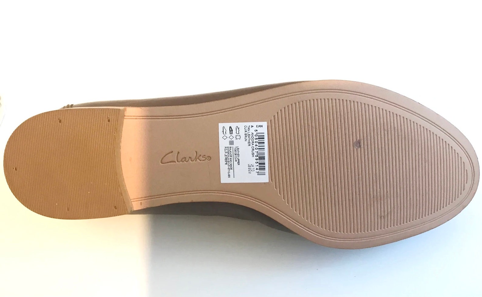 Clarks Ladies Slip on Leather Loafer Shoes, Hardly Used - Etsy