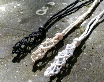 Macrame necklace | Etsy