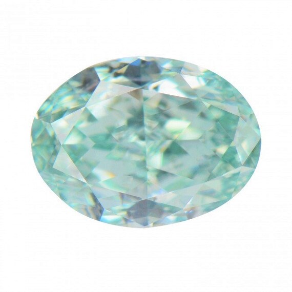 Rare Green Diamond 0.60ct Natural Loose Fancy Light Green | Etsy