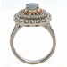 Real 2.73ct Natural Fancy Light Blue & Pink Diamonds Engagement Ring ...