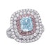 Real 2.73ct Natural Fancy Light Blue & Pink Diamonds - Etsy