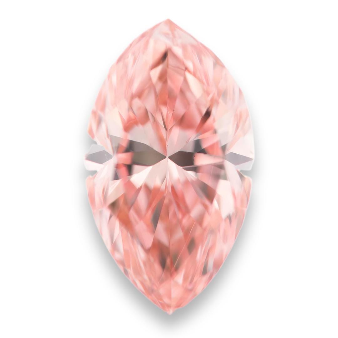 Real Pink Diamond 0.37ct Vs2 Natural Loose Fancy Orangy Pink Gia ...