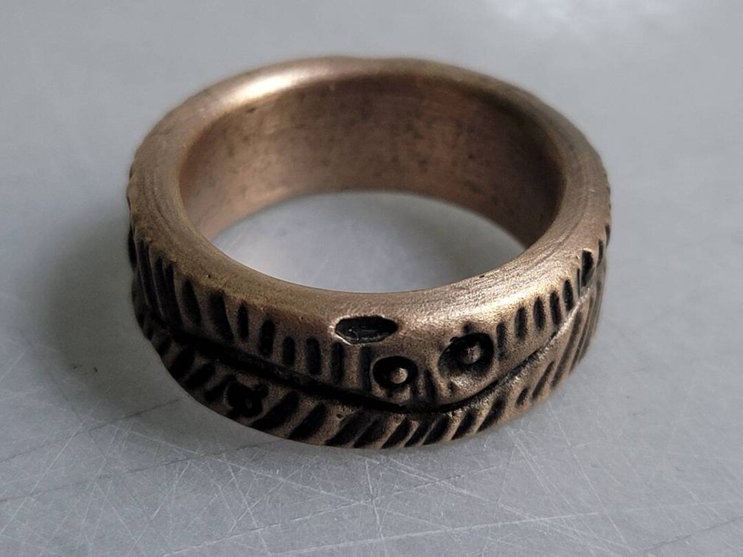 Shibuichi Ring Size 11 - Etsy