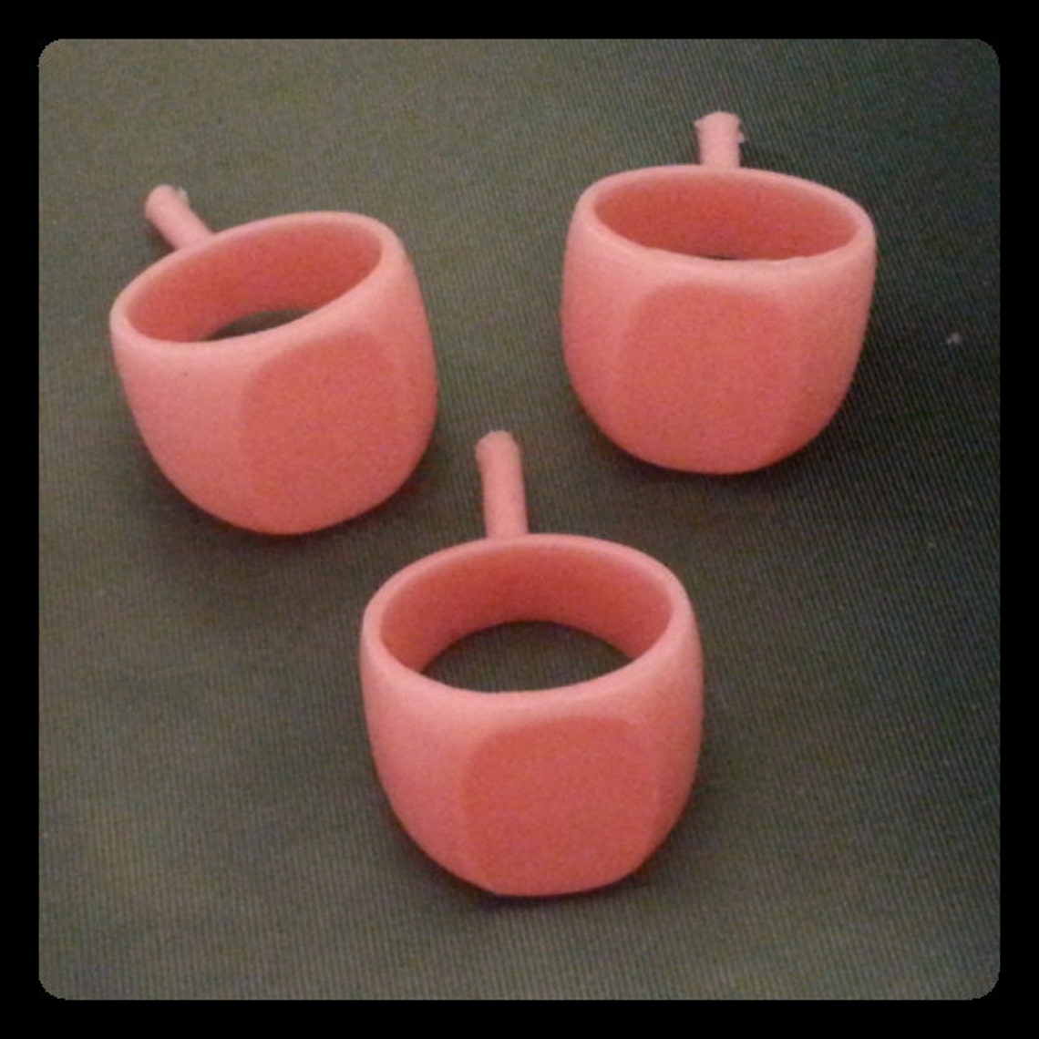 3 Mens Signet Ring Wax Patterns for Lost Wax Casting and - Etsy