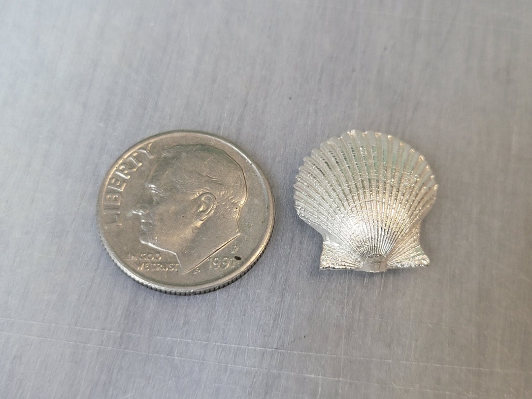 Clam Shell Component Sterling Silver - Etsy
