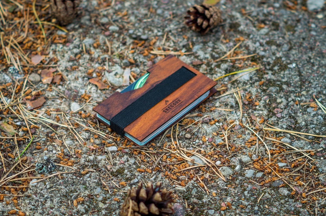 Slim Men’s Front Pocket Wallet – Minimalist Hipster Wallet – Luxurious ...