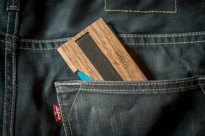 Minimalist Slim Men’s Front Pocket Wallet – Personalized Hipster Wallet ...