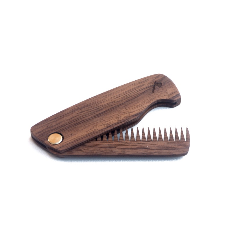 Wooden Beard Comb - Etsy