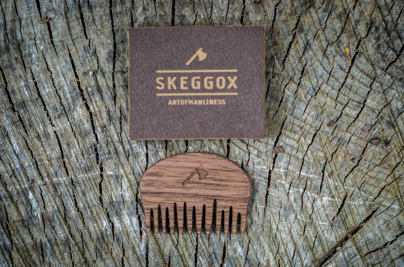 Small Beard Comb Moustache Comb Beard and Mustache Comb - Etsy