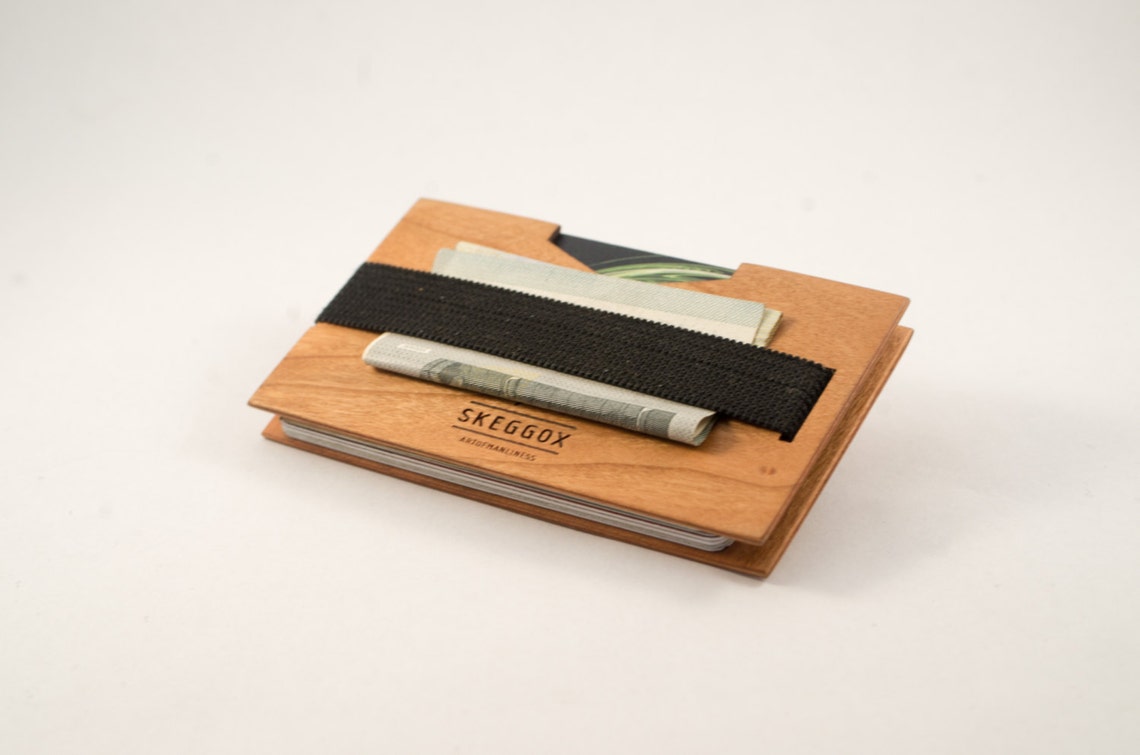 WOODEN Wallet / Money Clip / Minimalist Wallet / Slim Wallet / Wallet ...