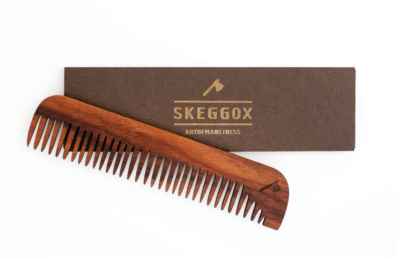 Personalized Wooden Comb for Men - Etsy