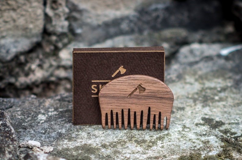 Small Beard Comb Moustache Comb Beard and Mustache Comb - Etsy