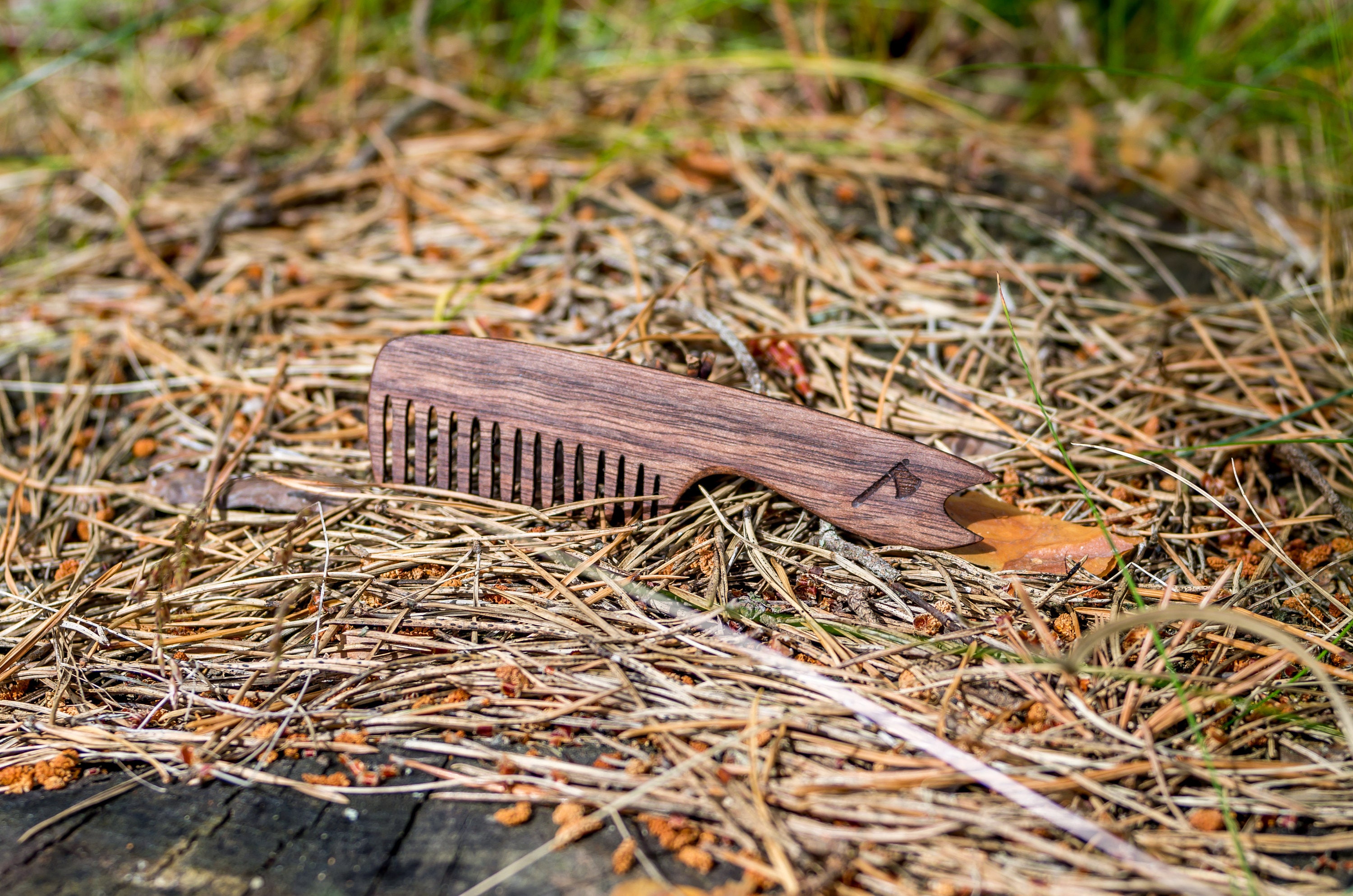 Handmade Wooden Beard and Mustache Comb - Etsy