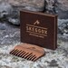 Small Beard Comb, Moustache Comb, Beard and Mustache Comb, Pocket Comb ...