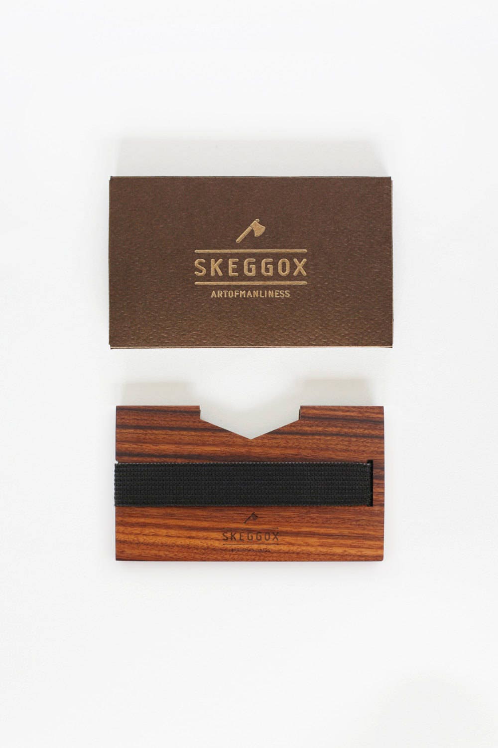 Money Clip Slim Wallet Credit Card Holder Minimalist Money Clip Wooden ...