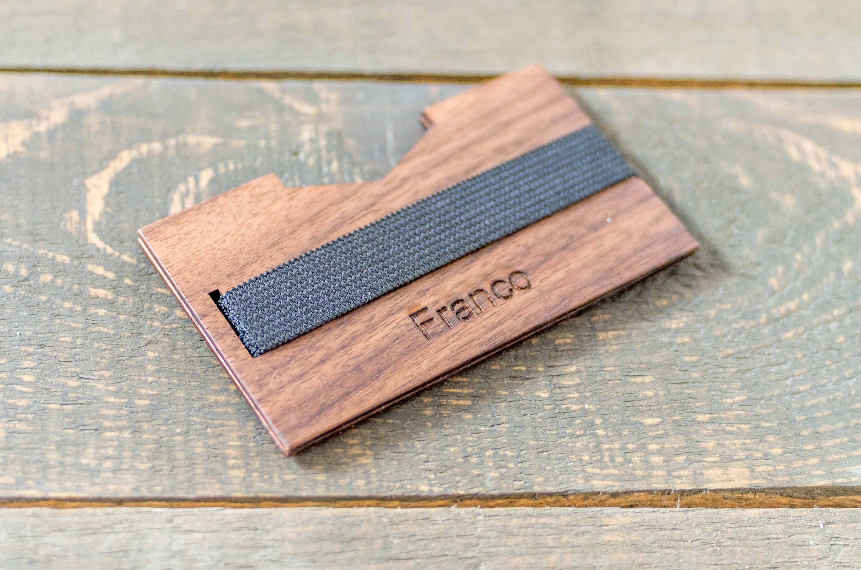 Personalized Slim Wallet Custom Wallet Credit Card Case | Etsy