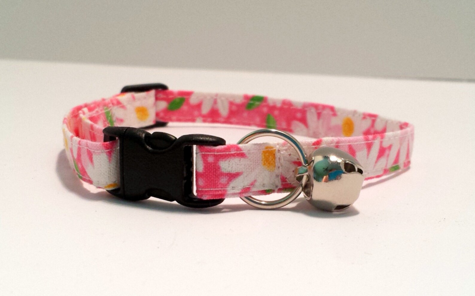 Pink Daisy Cat Collar Flower Kitten Adjustable Daisies Spring | Etsy