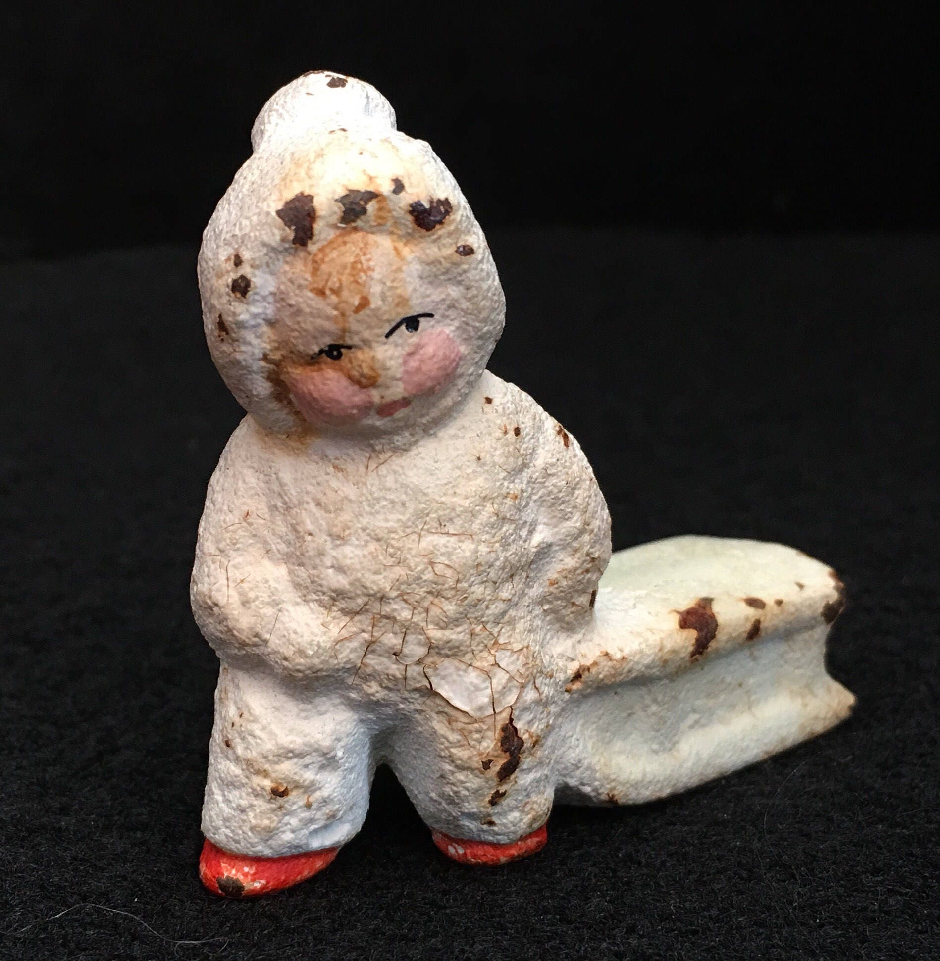 Miniature Cast Iron Snow Baby From 1930s RARE - Etsy