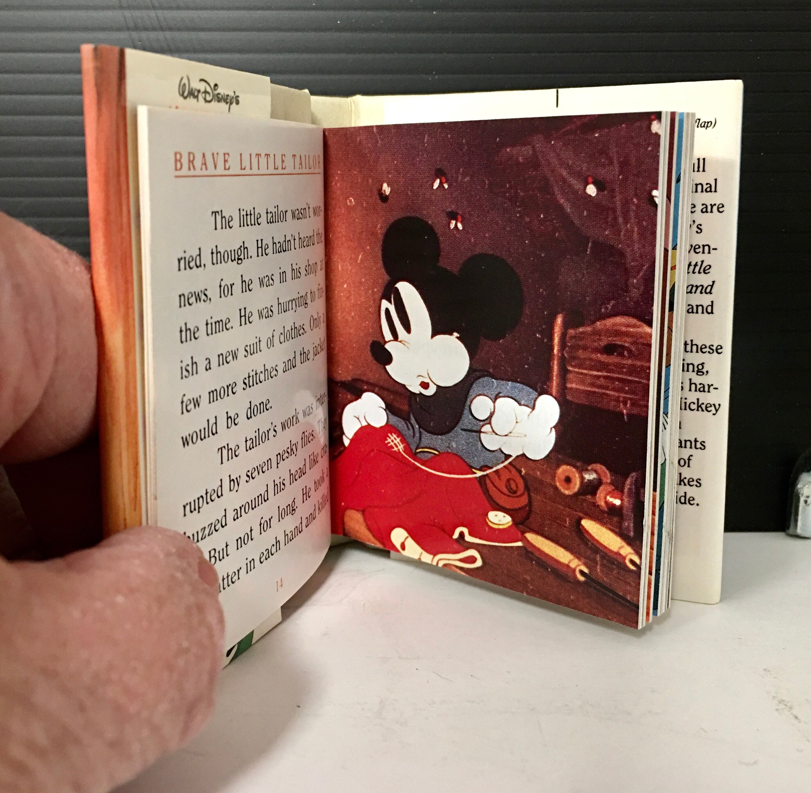 Mickey Mouse Tales Mini Book, Published 1992 - Etsy